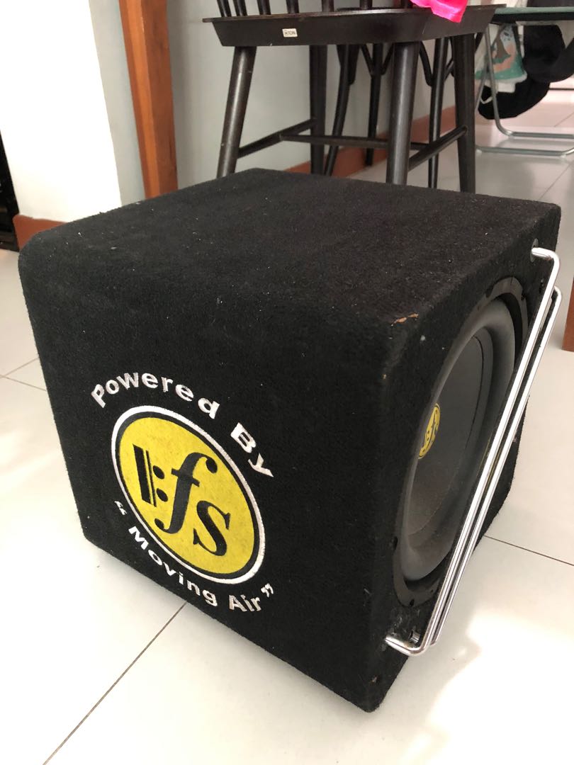 Moving Air Subwoofer, Car Accessories, Electronics & Lights on Carousell