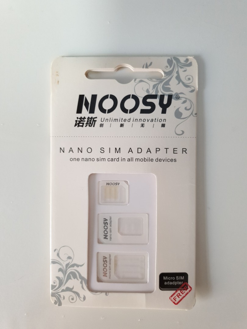 Nano Sim Adapter, Audio, Portable Audio Accessories on Carousell