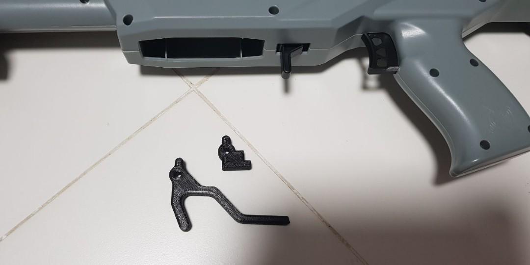 Nerf Blaster - Longshot & Xzeus 2, Hobbies & Toys, Toys & Games on ...