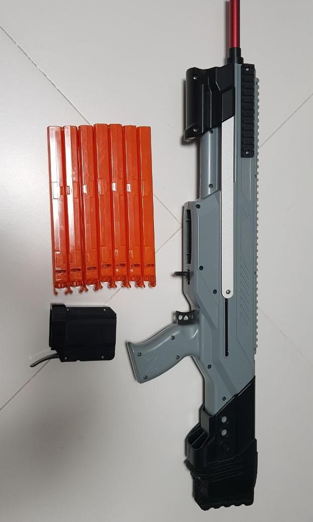 Nerf Blaster - Longshot & Xzeus 2, Hobbies & Toys, Toys & Games on ...