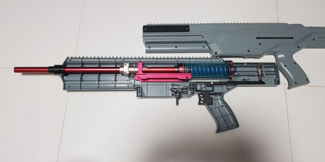 Nerf Blaster - Longshot & Xzeus 2, Hobbies & Toys, Toys & Games on ...