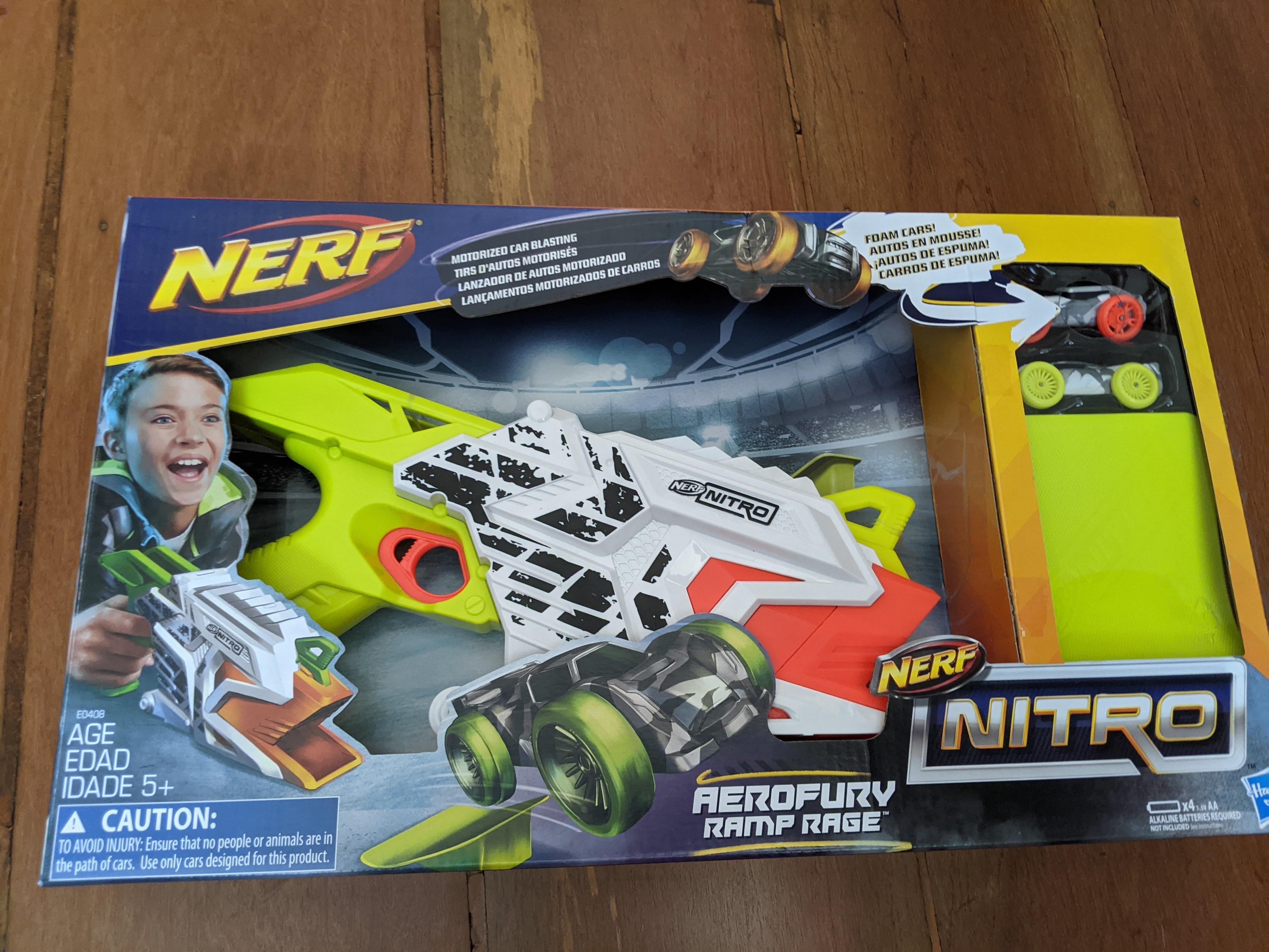 Nerf Nitro Aerofury Ramp Rage, Hobbies & Toys, Toys & Games on Carousell