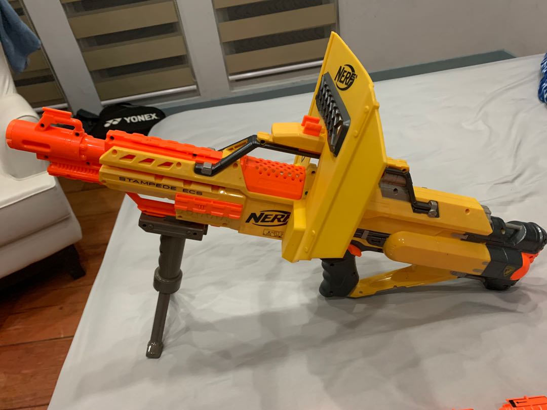 Nerf Stampede ECS, Hobbies & Toys, Toys & Games on Carousell