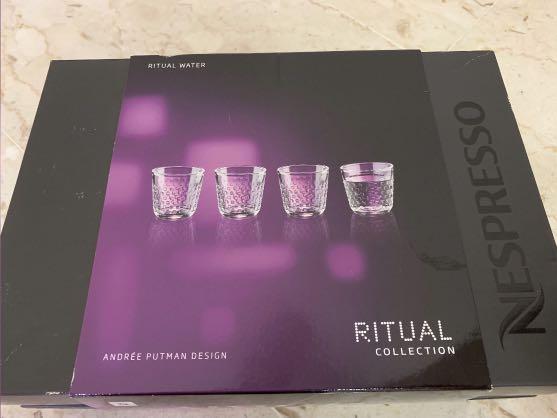 Nespresso Ritual shot glasses, Everything Else on Carousell