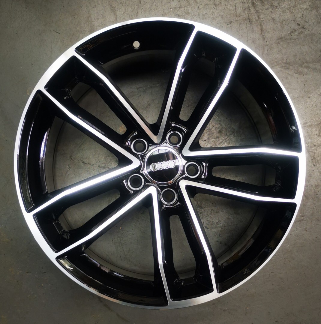 New 18" Audi Rims, Car Accessories, Tyres & Rims on Carousell