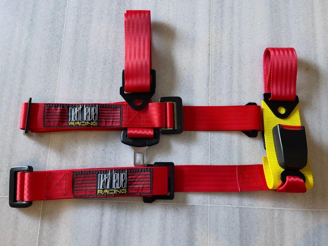 Next Level Racing 4-Point Racing Harness - Sim Racing Motion Rig, Video ...