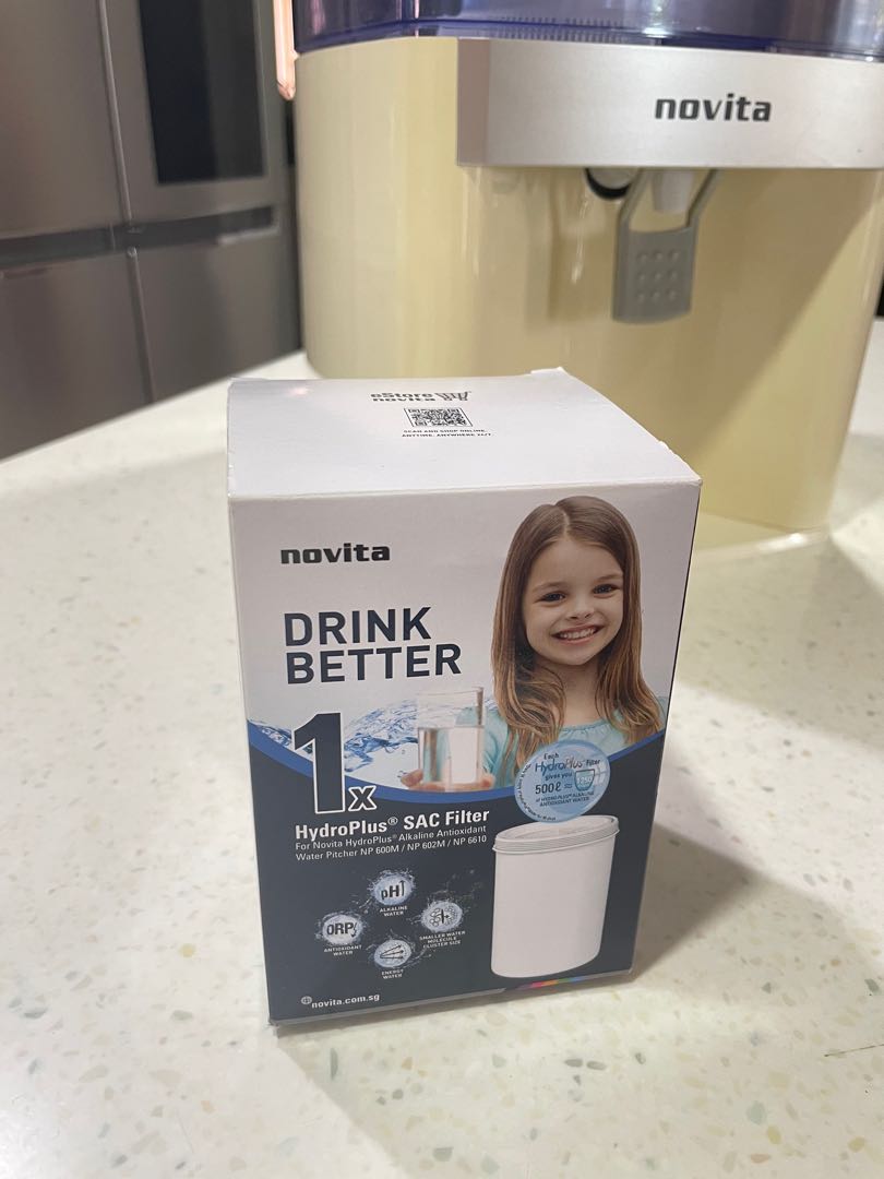 Novita Hydroplus SAC filter, TV & Home Appliances, Kitchen Appliances ...