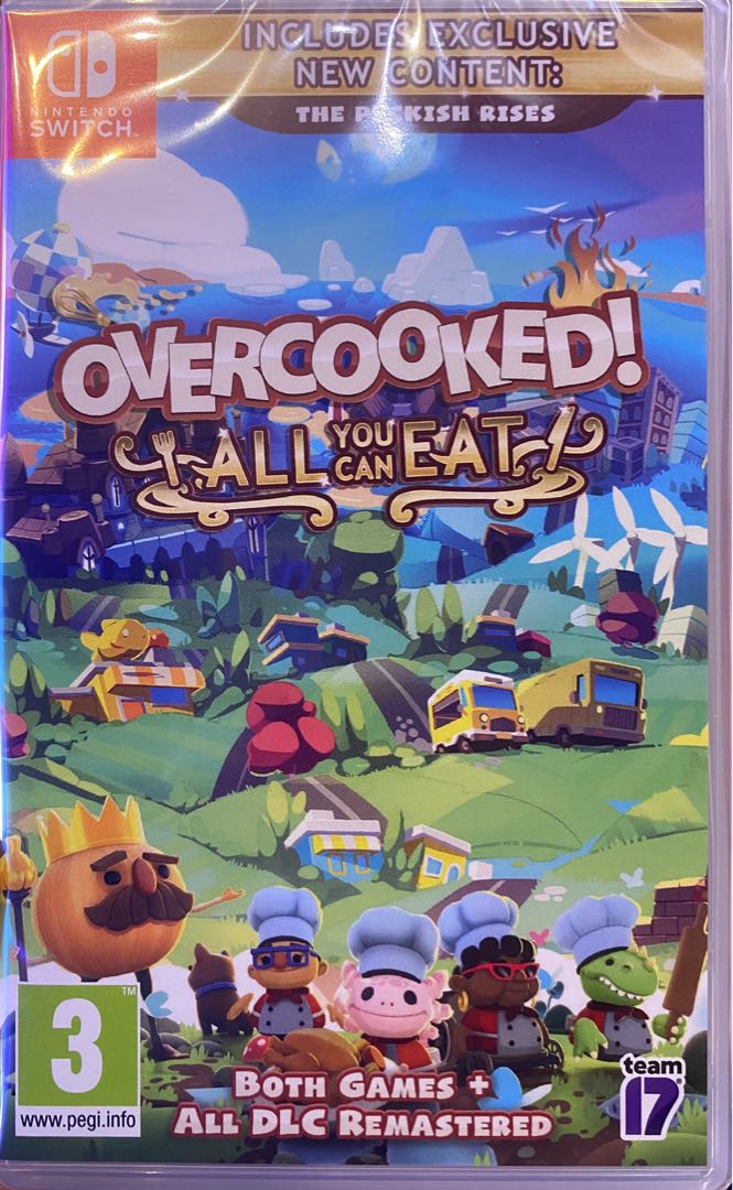 NS Overcooked All you can Eat, Video Gaming, Video Games, Nintendo on Carousell