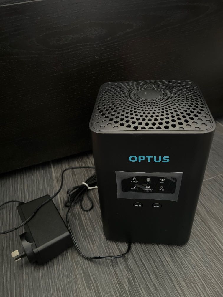 Optus Router, Computers & Tech, Parts & Accessories, Networking on ...