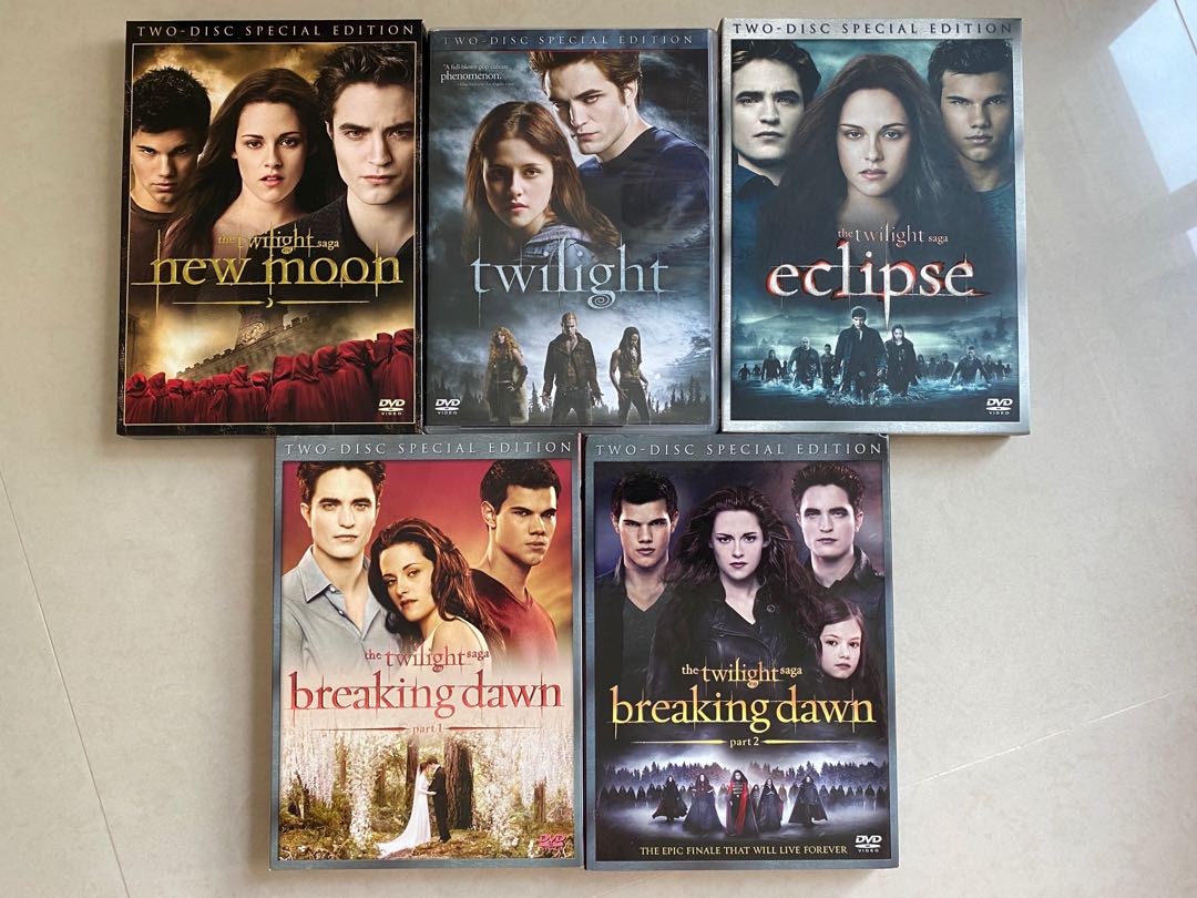 Original DVD Twilight Full Series, TV & Home Appliances, TV ...