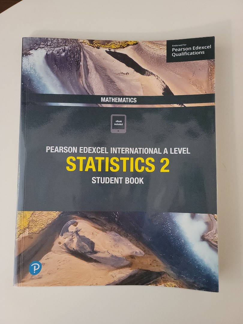 Pearson Edexcel International A Level Pure Statistics 2 Student Book ...