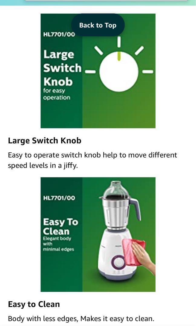 Philips mixi grinder ( Blender), TV & Home Appliances, Kitchen ...