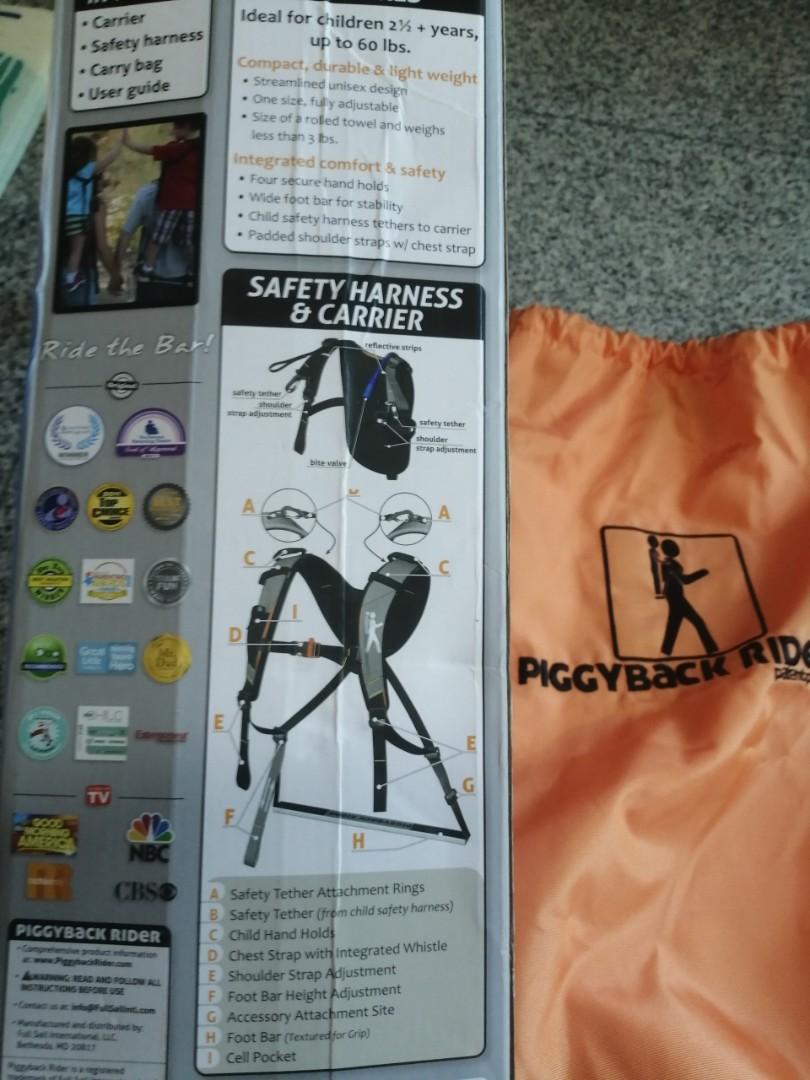 Piggyback Rider - Standing Child Carrier, Babies & Kids, Going Out ...