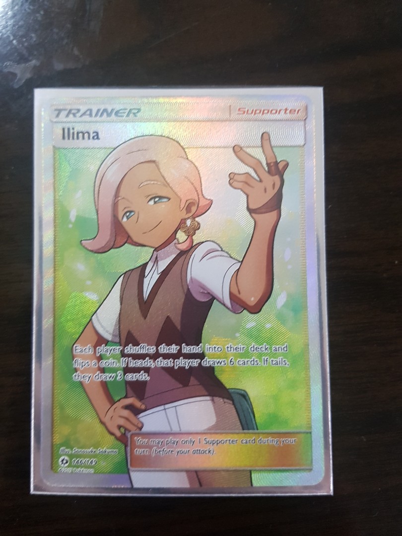 Pokemon card llima full art trainer, Hobbies & Toys, Toys & Games on ...
