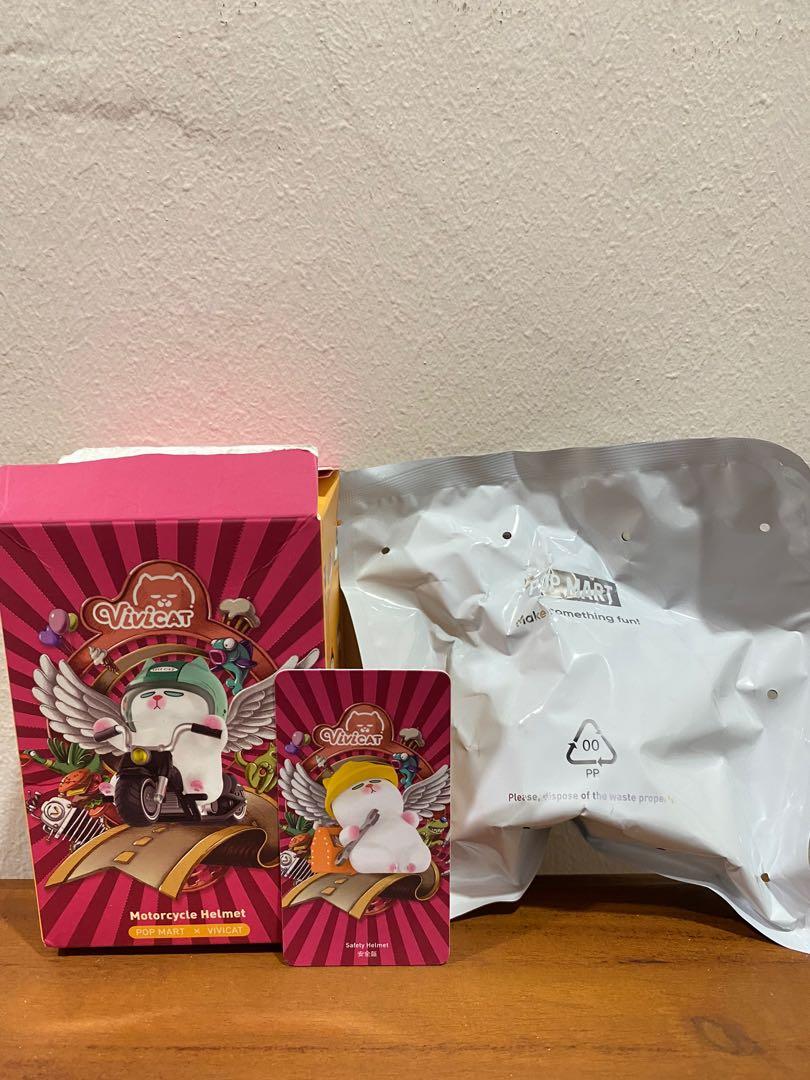 Pop Mart Vivicat - Safety Helmet (Popmart x Vivicat), Hobbies & Toys ...