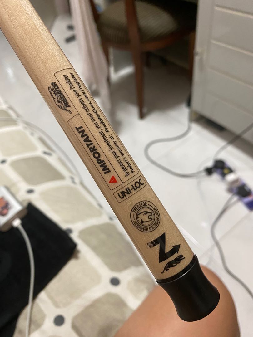 Predator Z3 pool cue shaft, Sports Equipment, Sports & Games, Billiards ...