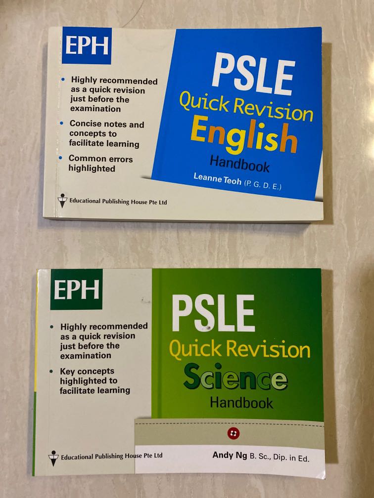 PSLE quick revision handbook, Hobbies & Toys, Books & Magazines ...