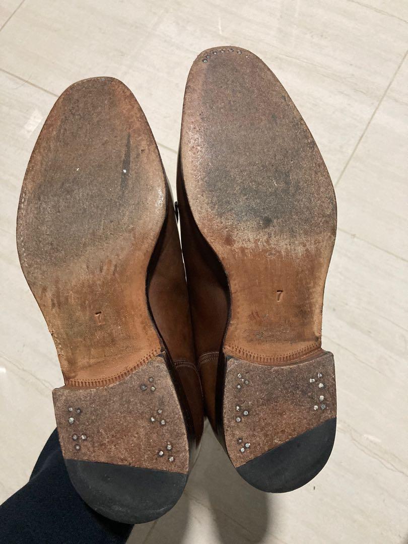 Rare Shell Cordovan Meermin Split Toe Derby UK 7.0, Men's Fashion ...