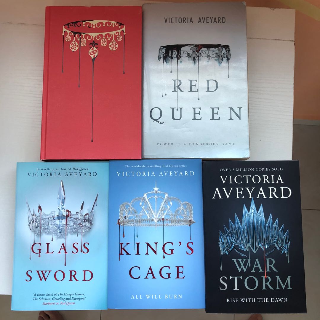 Red Queen Series Victoria Aveyard - reserved, Hobbies & Toys, Books ...