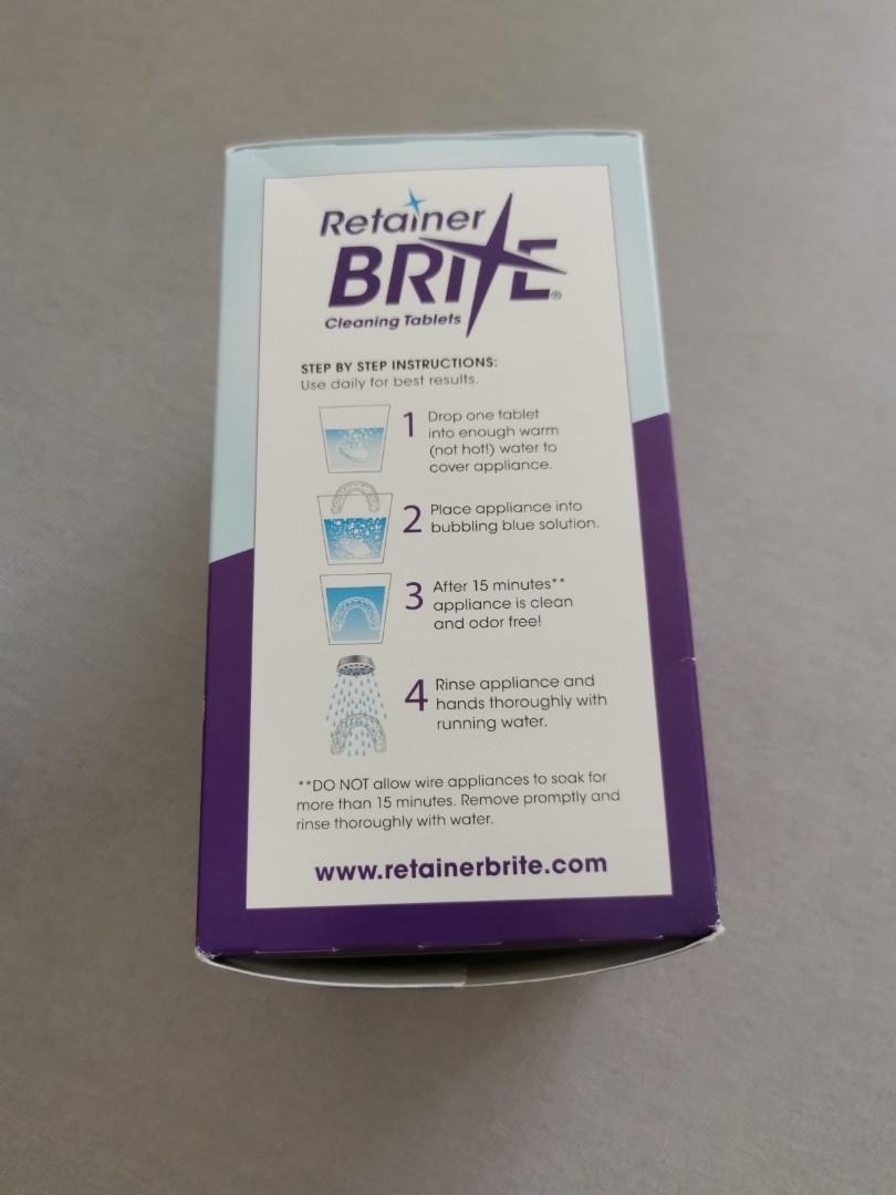 Retainer Brite, Beauty & Personal Care, Oral Care on Carousell