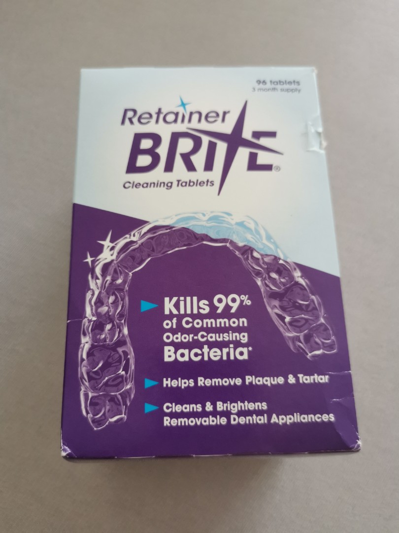 Retainer Brite, Beauty & Personal Care, Oral Care on Carousell