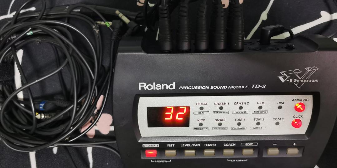 ROLAND TD3 Sound Module, Hobbies & Toys, Music & Media, Musical ...