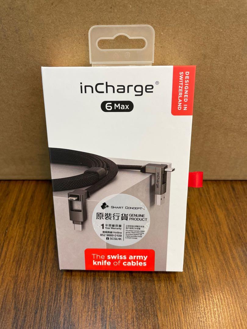 全新門市現貨‼️Rolling Square inCharge 6 Max 六合一隨身充電線, 手提電話, 電話＆平板電腦配件, 電池及充電器 ...