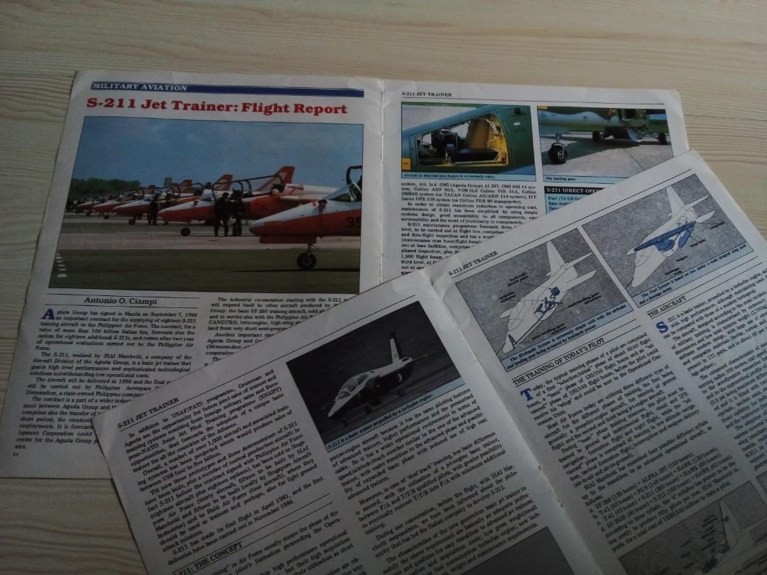 RSAF SIAI-Marchetti S-211 jet trainer report and more!!, Hobbies & Toys ...