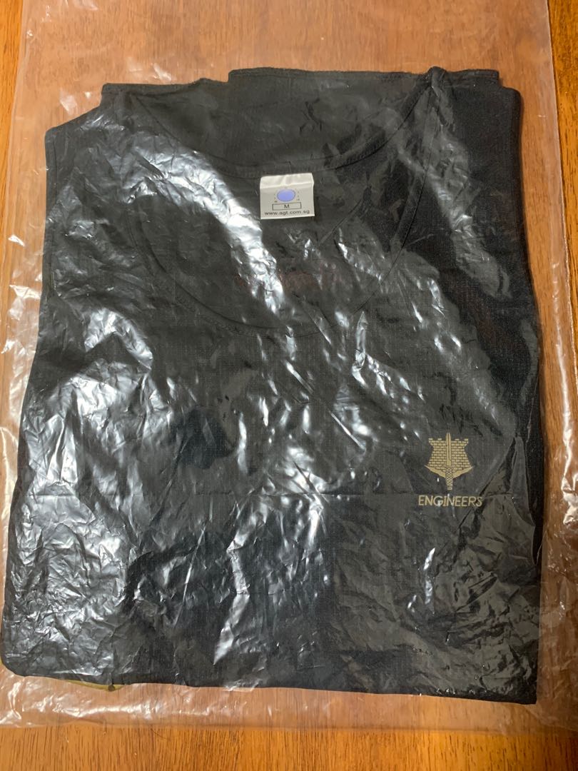 SAF Singlet Combat Engineer, Men's Fashion, Tops & Sets, Formal Shirts ...