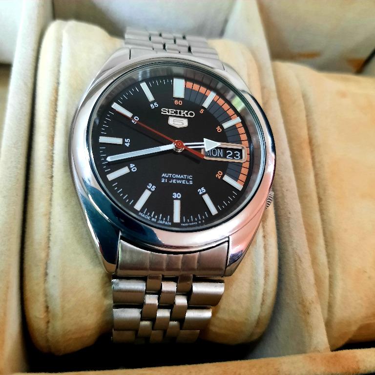 Seiko 5 SNK375, Luxury, Watches on Carousell