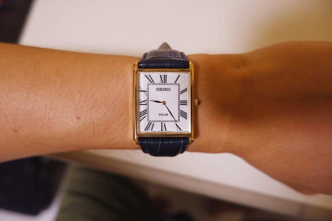 Seiko SUP88 (Cartier Homage), Men's Fashion, Watches on Carousell