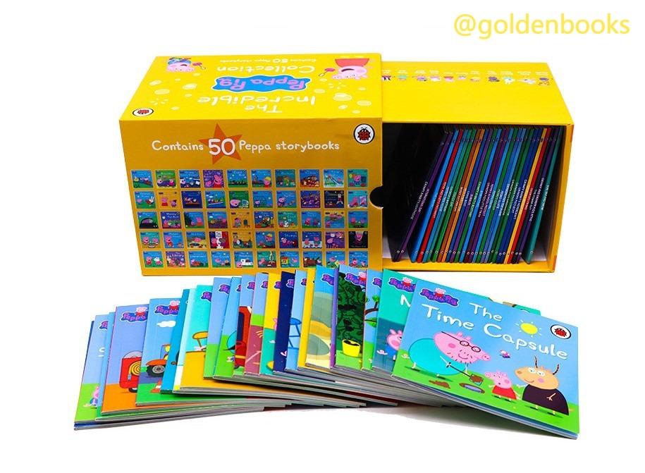 [SG stock] The Incredible Peppa Pig Collection Box Set (50 Books) The ...