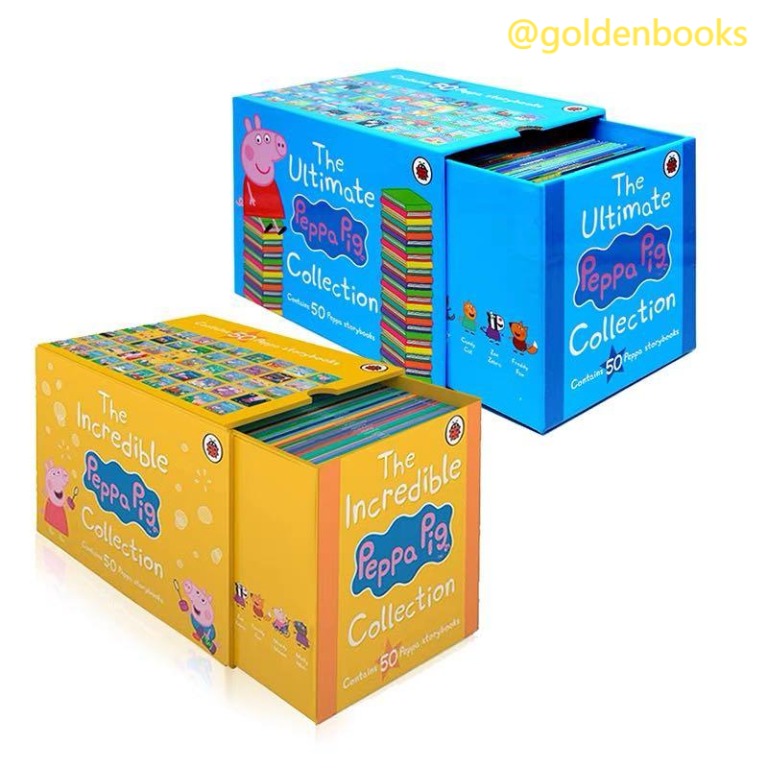 [SG stock] The Incredible Peppa Pig Collection Box Set (50 Books) The ...