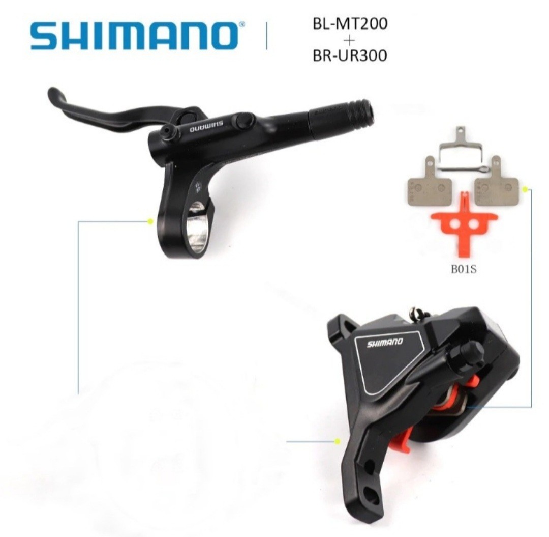 Shimano MT201 + UR300(new), Sports Equipment, Bicycles & Parts, Parts ...