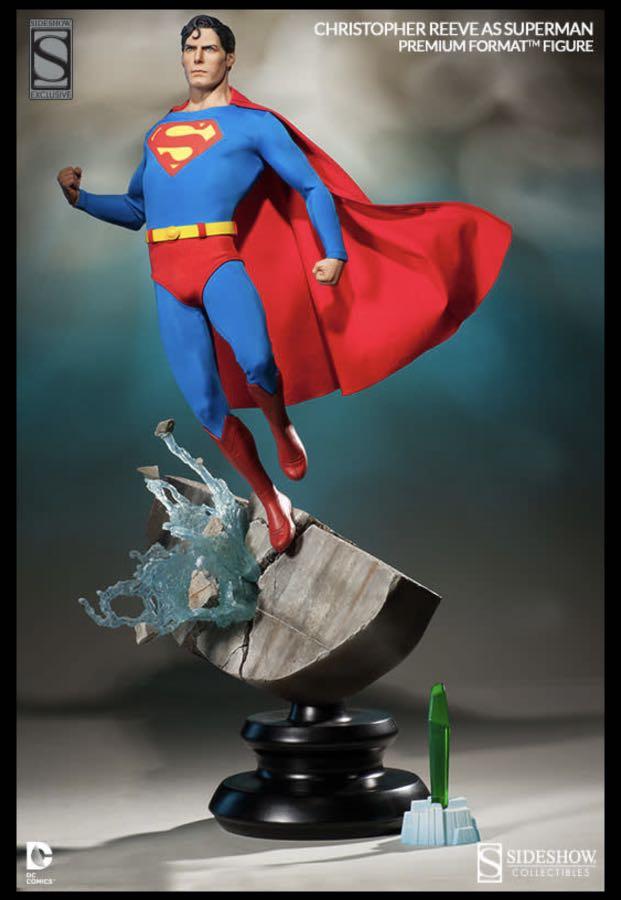 Sideshow Superman Christopher Reeve Premium Format, Hobbies & Toys ...