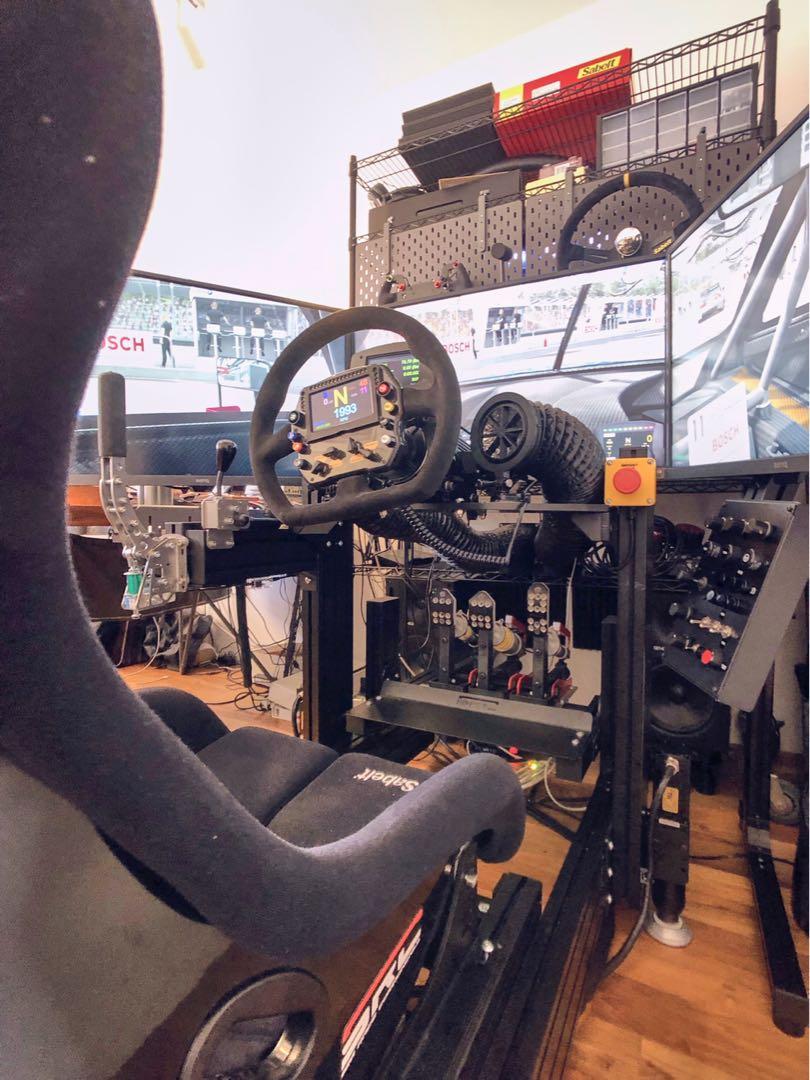 Sim Racing Components Pro - Black cockpit , Electronics, Others on ...
