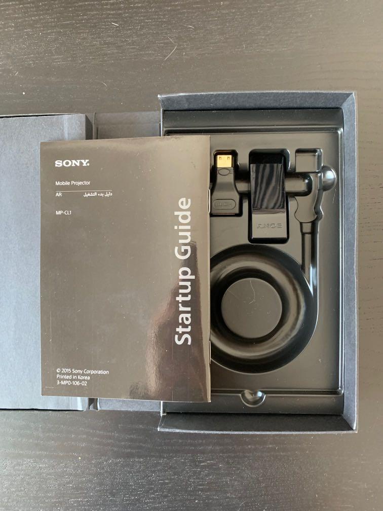Sony mini projector, TV & Home Appliances, TV & Entertainment ...