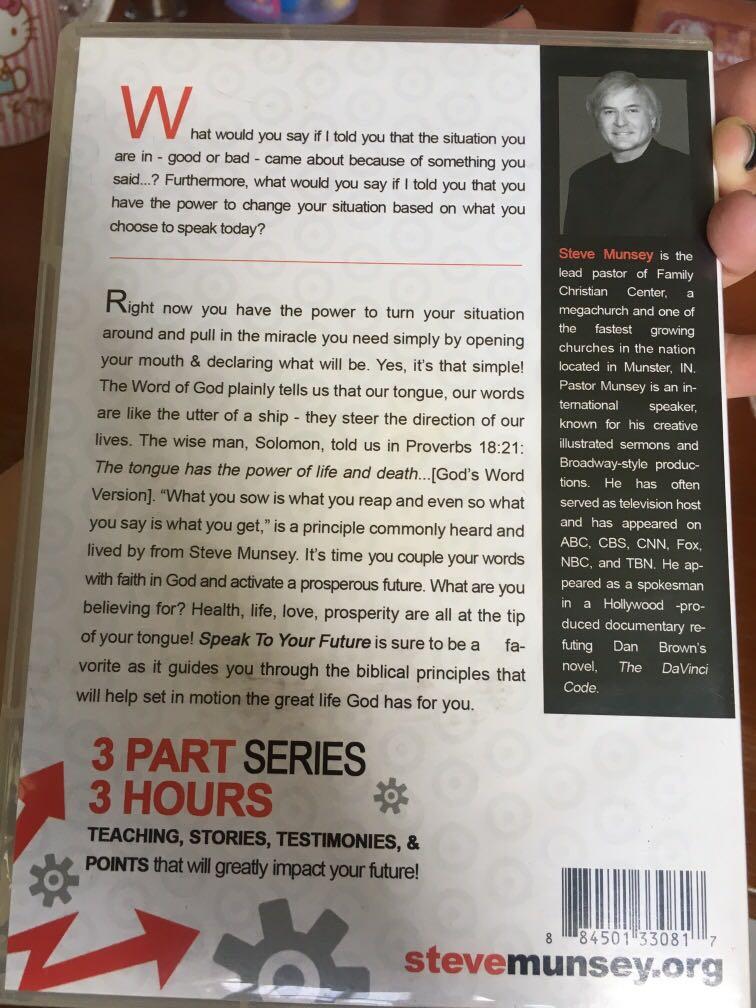 Steve munsey sermon, Hobbies & Toys, Music & Media, Vinyls on Carousell