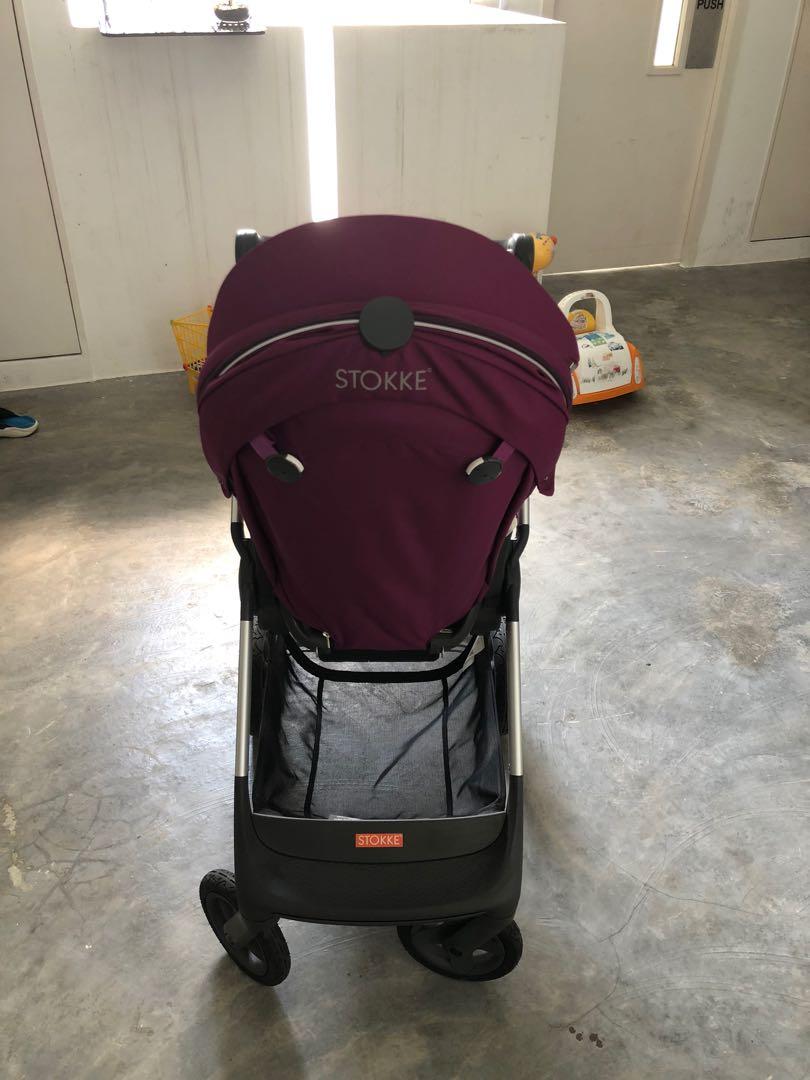 Stokke Scoot V2 (purple), Babies & Kids, Going Out, Strollers on Carousell