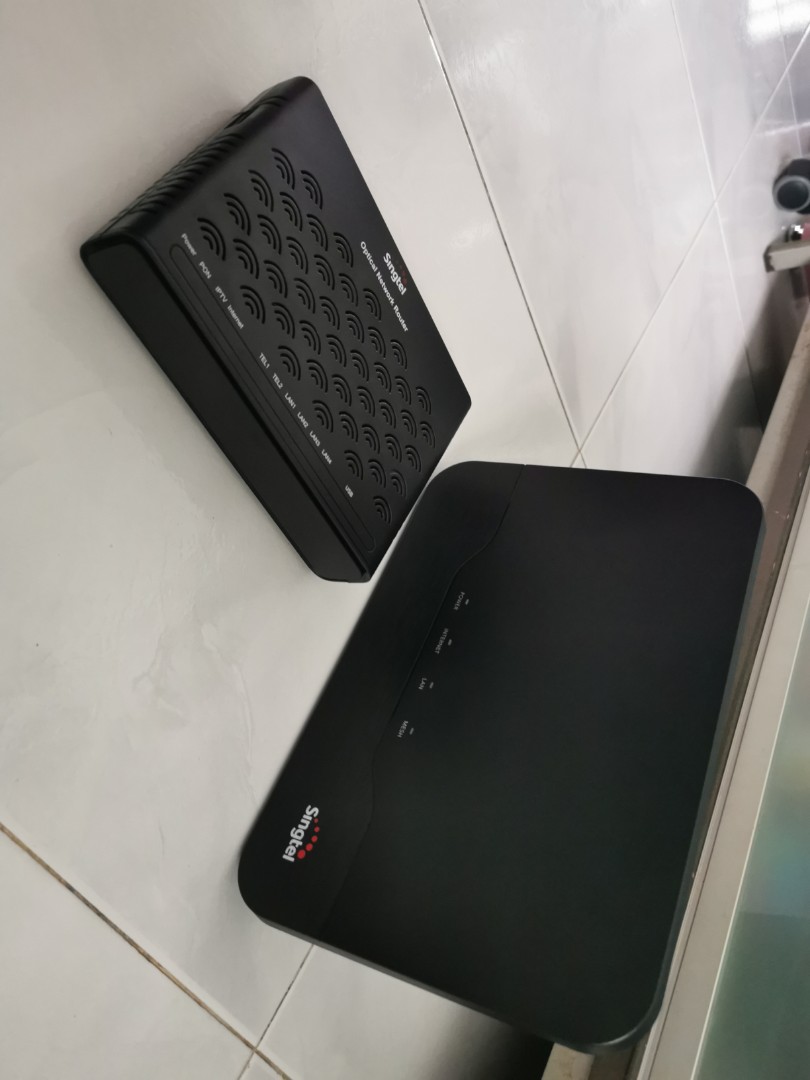 Singtel latest router and ONT, Computers & Tech, Parts & Accessories ...