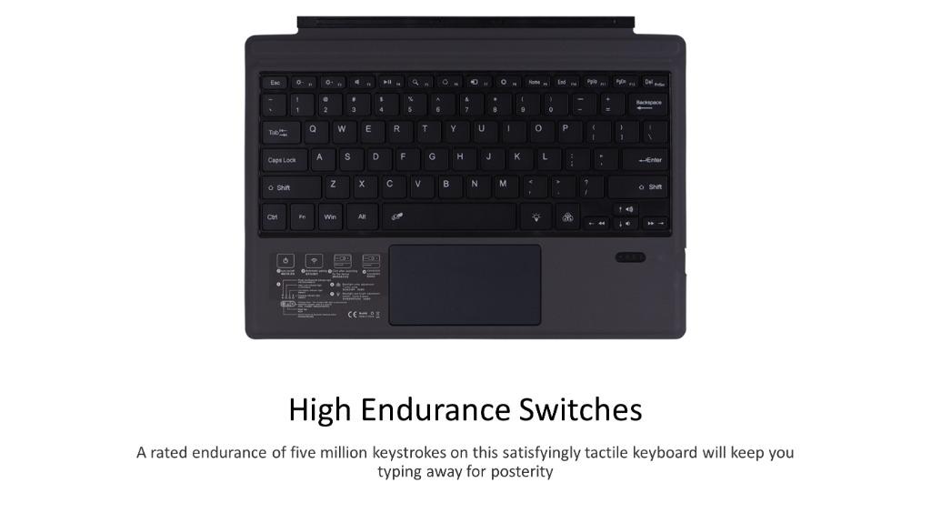 Surface Go Type Cover Keyboard 1 2 3, Computers & Tech, Parts ...