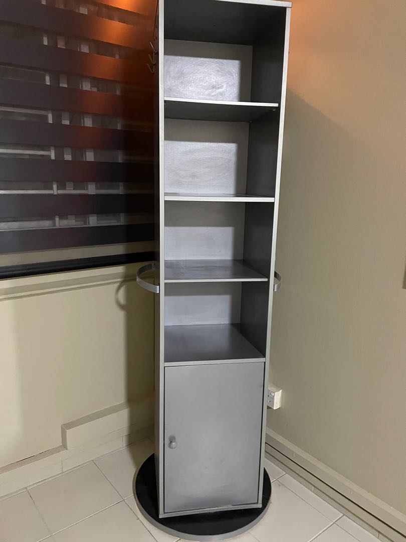 Swivel shelving unit, Furniture & Home Living, Furniture, Shelves ...