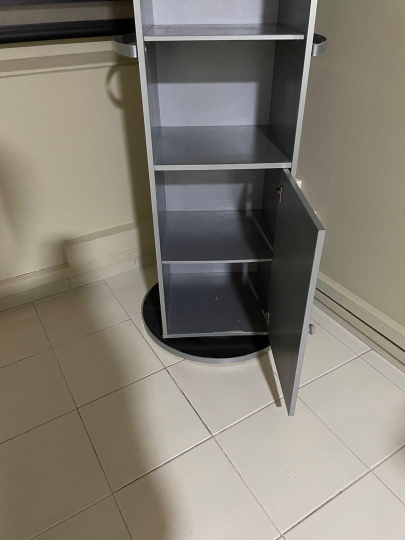 Swivel shelving unit, Furniture & Home Living, Furniture, Shelves ...