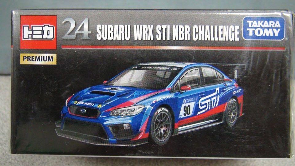 TAKARA TOMY Tomica Premium Subaru WRX STi NBR Challenge , Hobbies & Toys, Toys & Games on Carousell