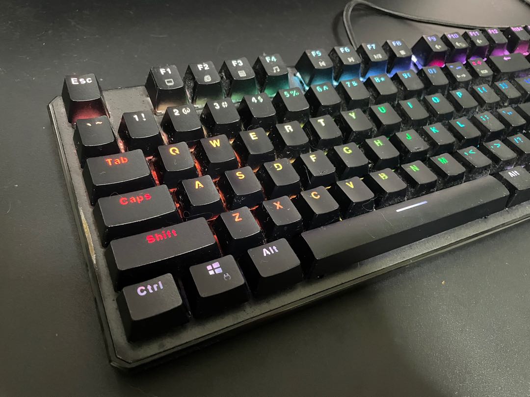 Tecware Phantom RGB Backlit Mechanical Keyboard, Computers & Tech ...