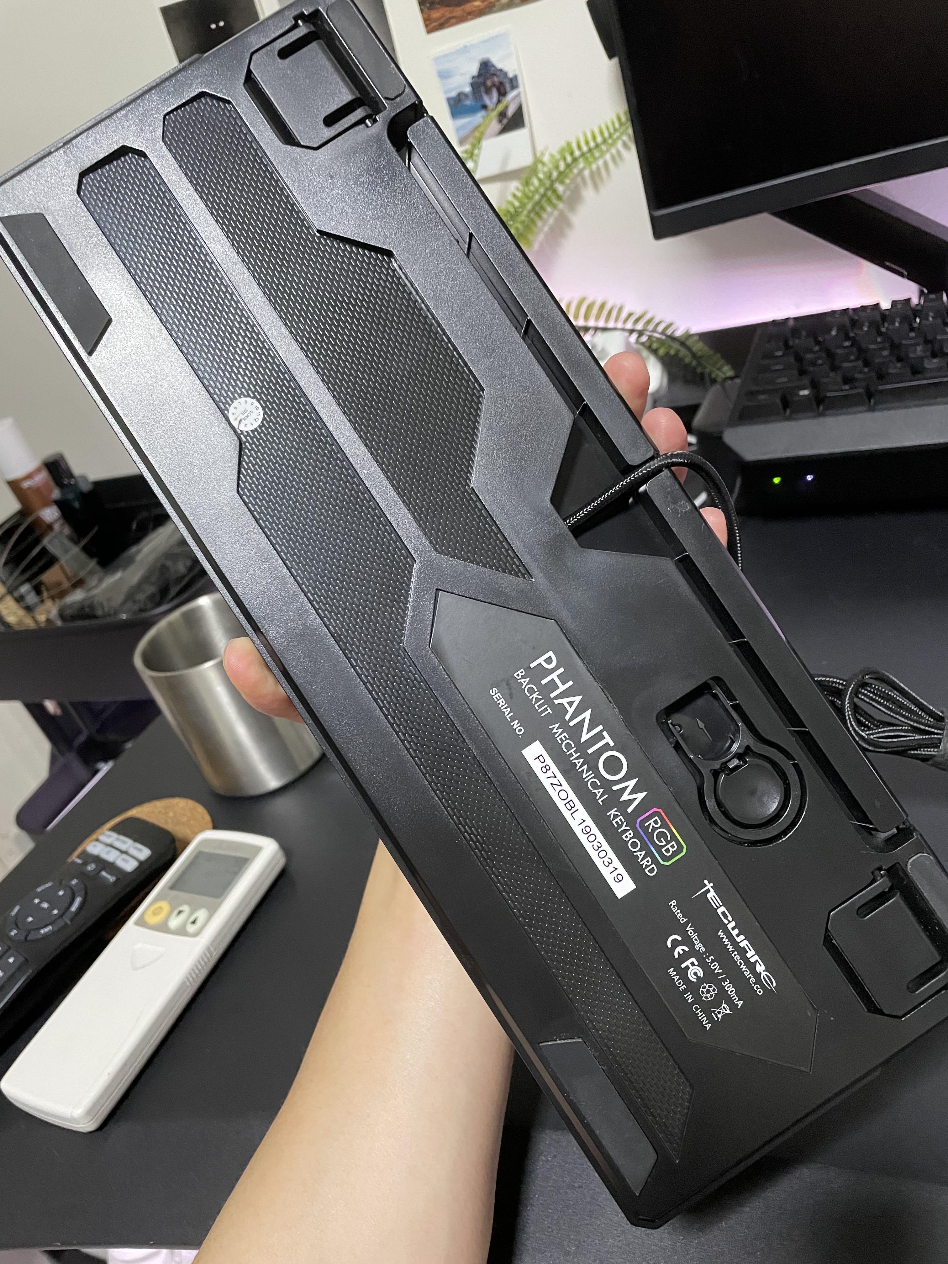 Tecware Phantom RGB Backlit Mechanical Keyboard, Computers & Tech ...