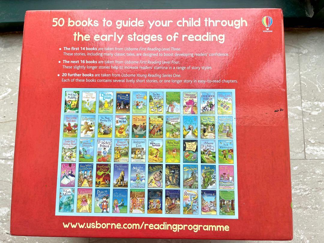 Usborne My Reading Library - 50 books, Hobbies & Toys, Books ...