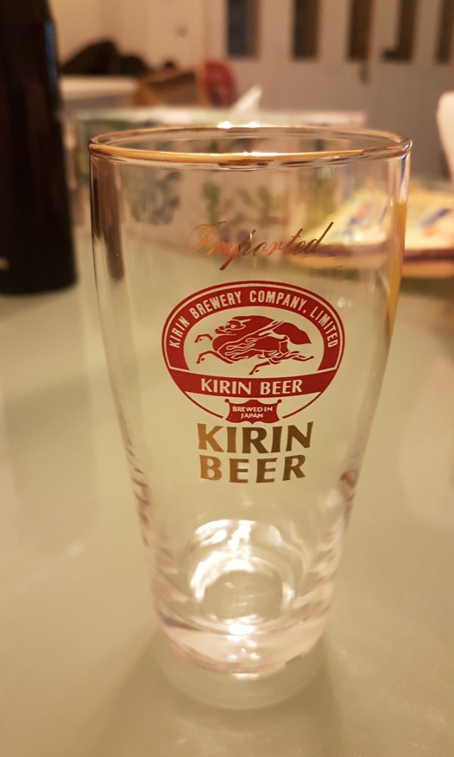 Vintage KIRIN Glasses, Hobbies & Toys, Memorabilia & Collectibles ...