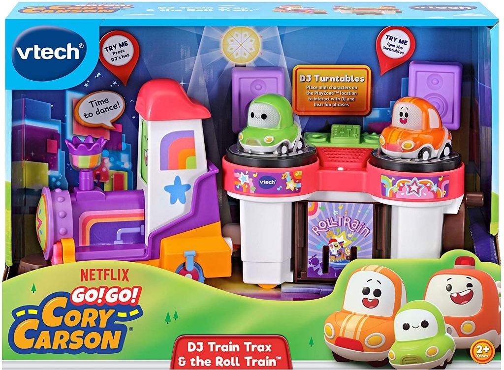 Vtech Toot-Toot Cory Carson DJ Train Trax & the Roll Train toy set ...