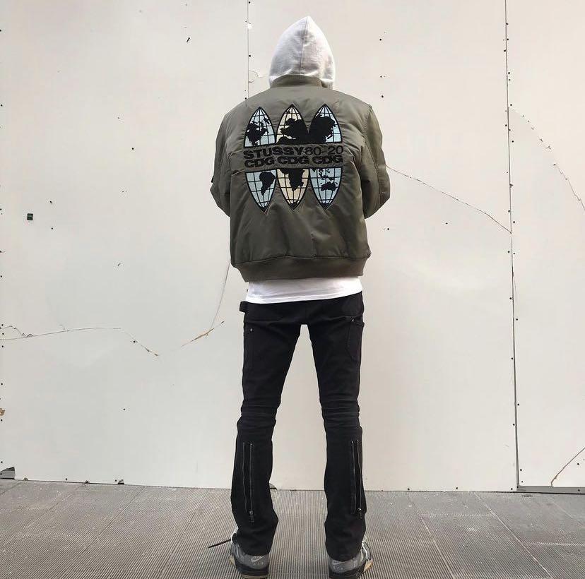 Vuja de kenijima style flared black pants with back zip, Men's Fashion, Bottoms, Trousers on ...